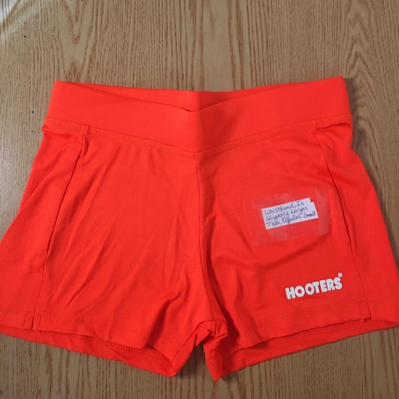 Hooters | Shorts | New Hooters Girl Sexy Uniform Shorts With Small Flaw ...